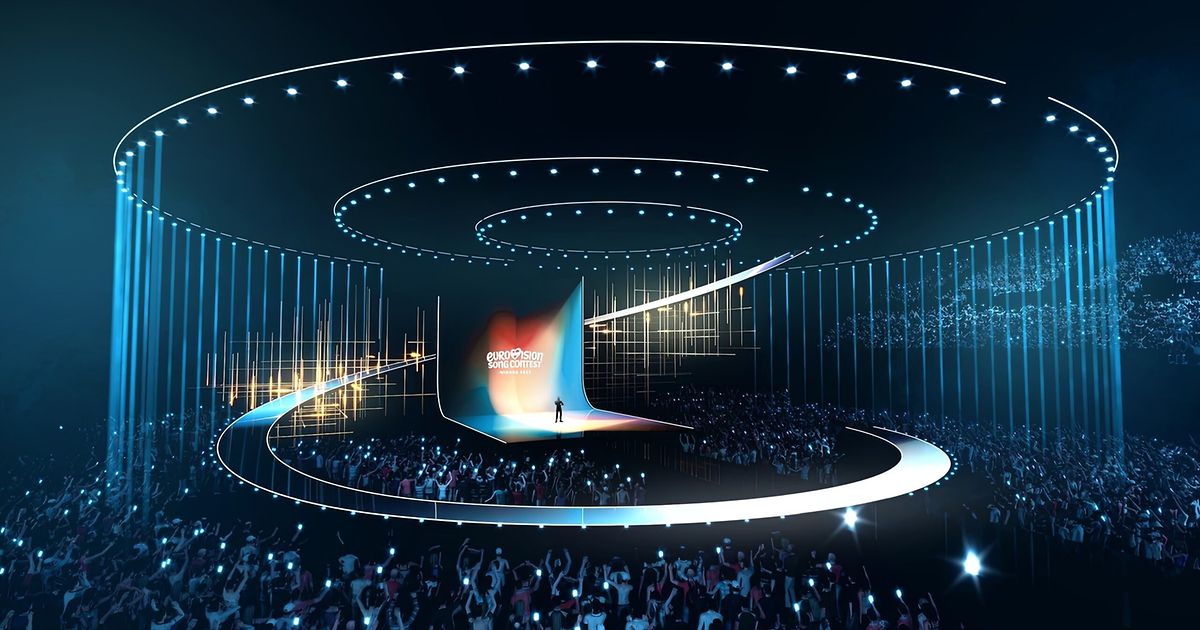Stage Design und Green Room des ESC 2026 in Wien - wien.info